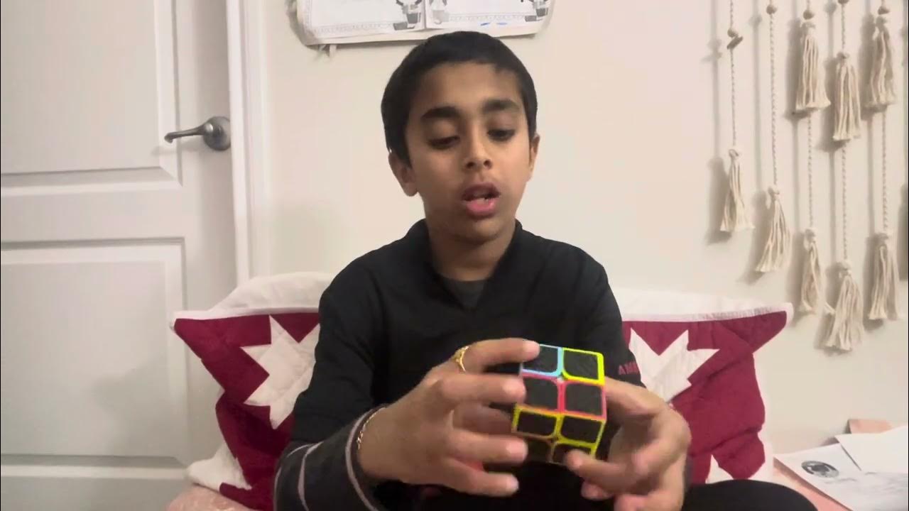 Solving 2x2 Rubix Cube - YouTube