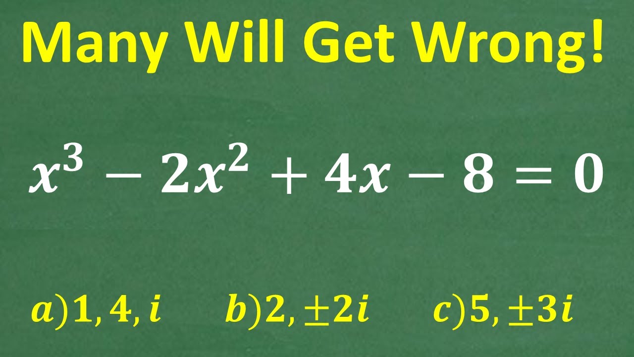 An equation that requires A LOT of ALGEBRA knowledge to solve! - YouTube