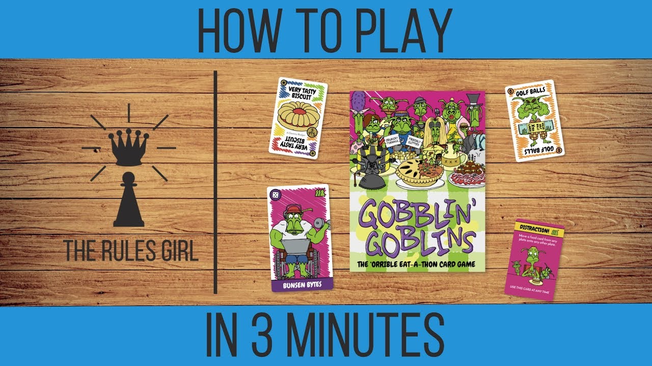How to Play Gobblin' Goblins in 3 Minutes - The Rules Girl - YouTube