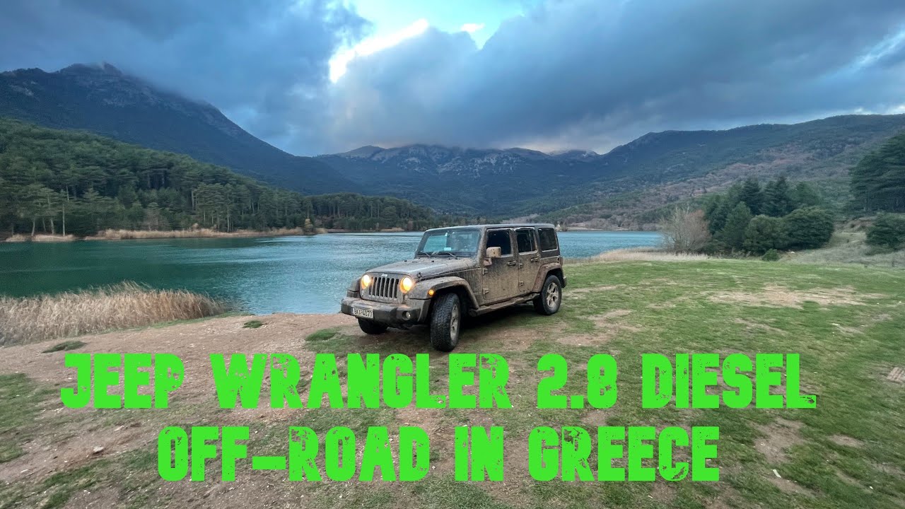 Off-road in Greece. Jeep Wrangler Unlimited JK 2.8 Diesel - YouTube