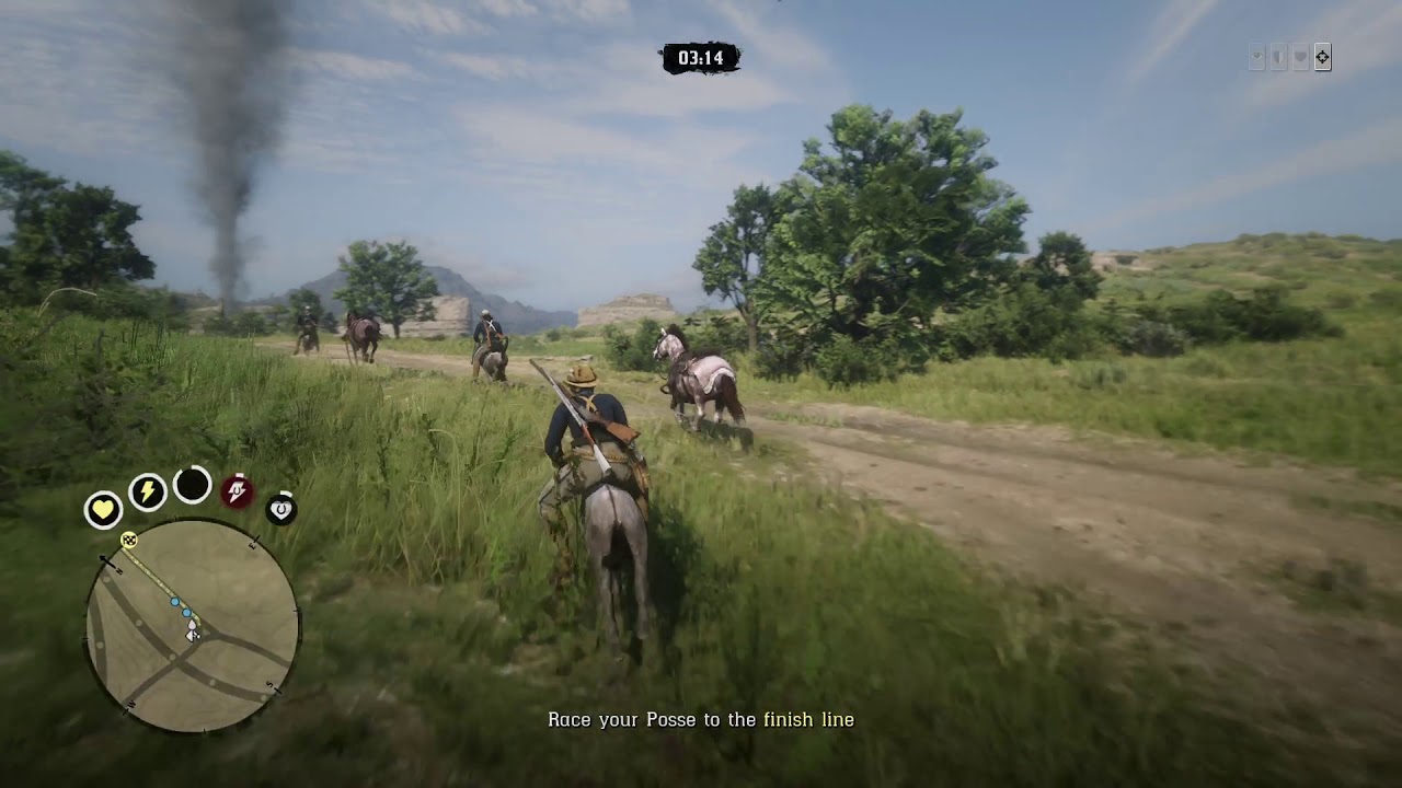 Red Dead Redemption 2 Donkey Race - YouTube