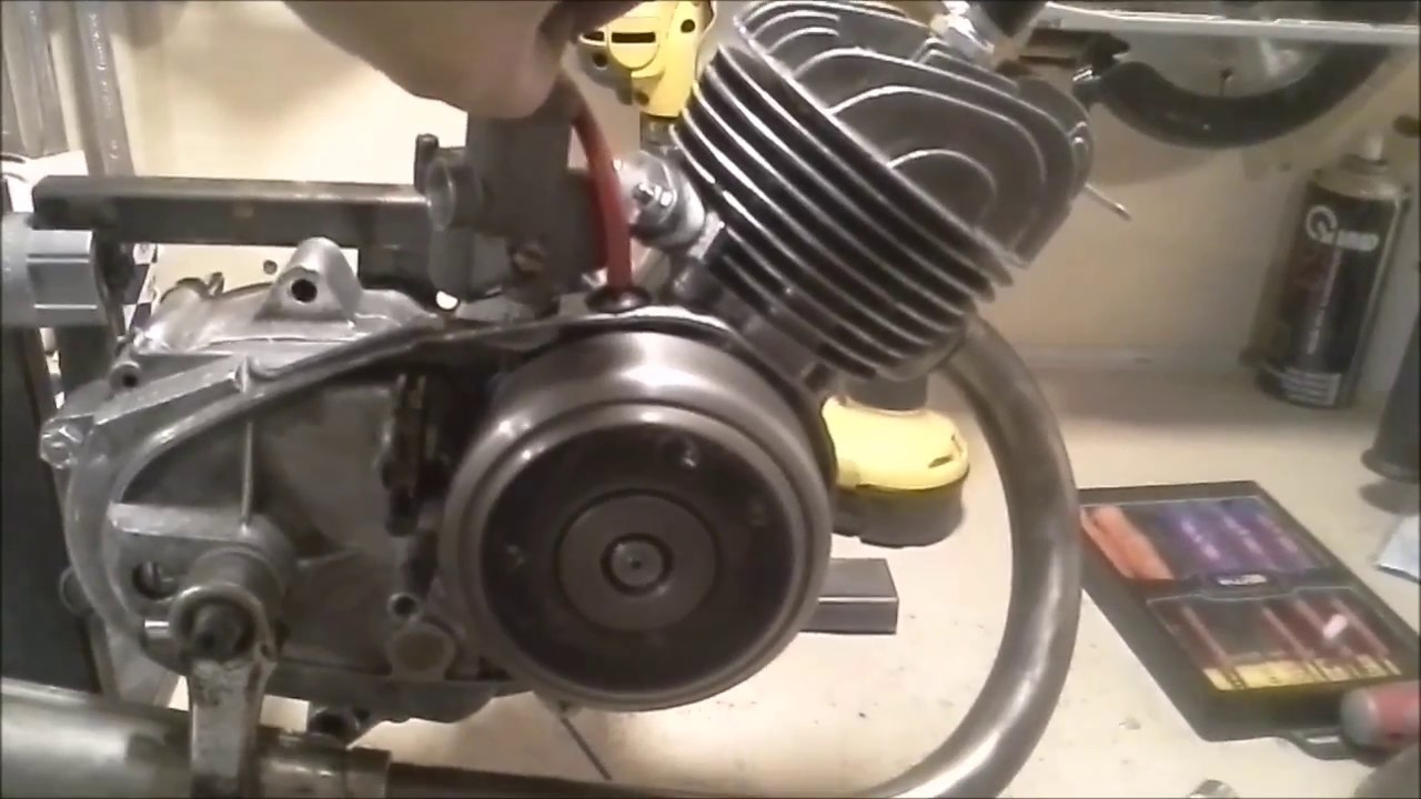 NSU Quickly Cavallino (amadori) first engine run - YouTube