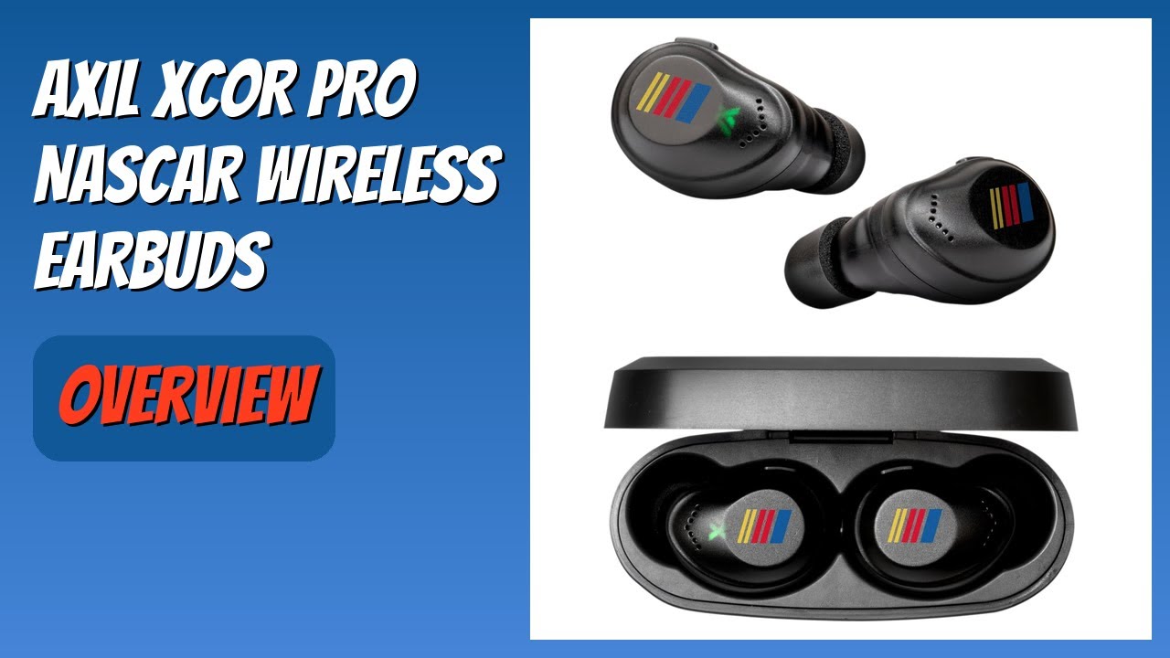 REVIEW (2026): AXIL XCOR PRO NASCAR Wireless Earbuds. Features - YouTube