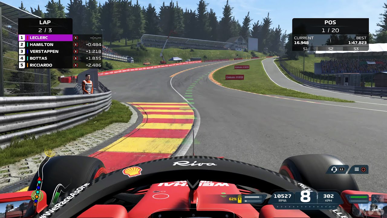 F1 2021 - TV Pod (FOV MIN-20) View Camera Gameplay (PS5 UHD) [4K60FPS ...