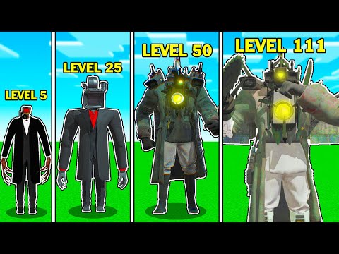 VİRÜSLÜ TİTAN CAMERAMAN SEVİYELERİ - 😨 Minecraft