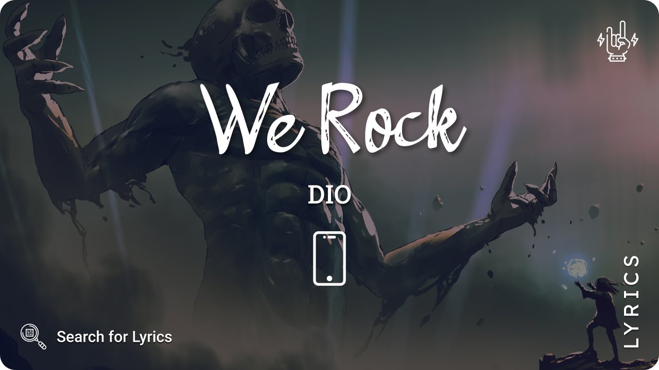 Dio - We Rock (Lyric for Mobile) - YouTube