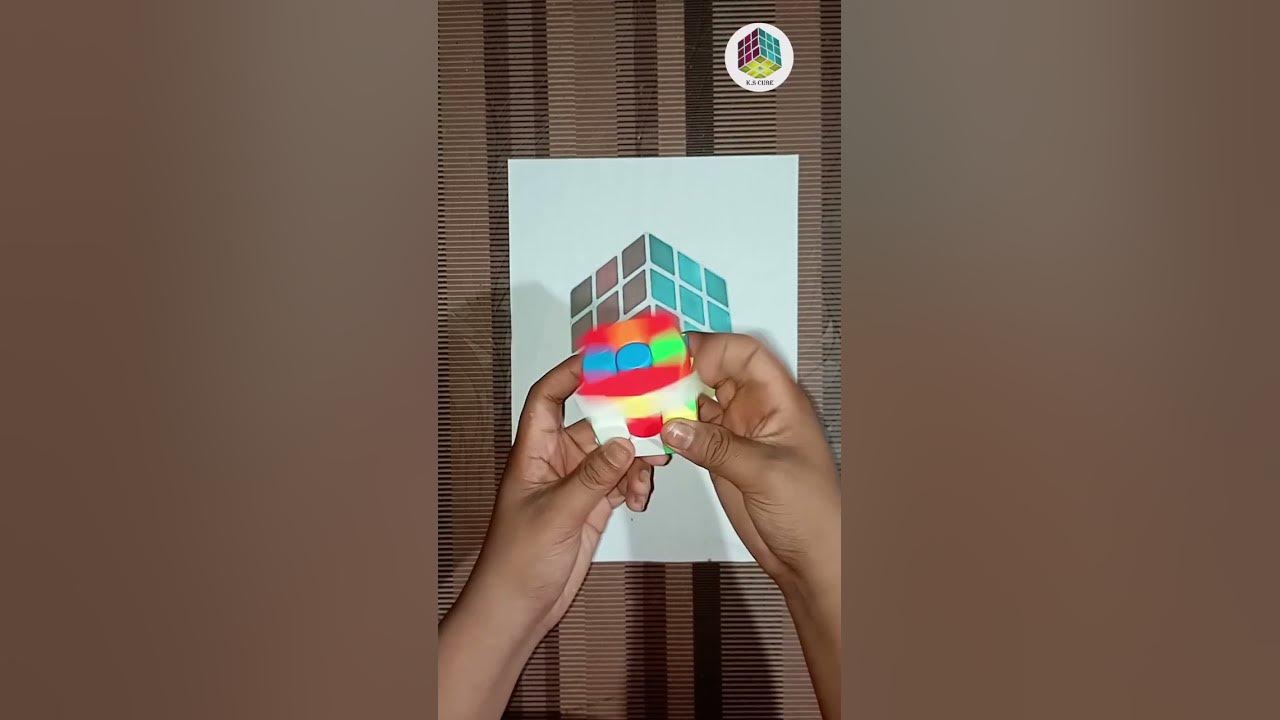 Superflip pattern making in 3x3 Rubick,s cube#shorts#viral - YouTube