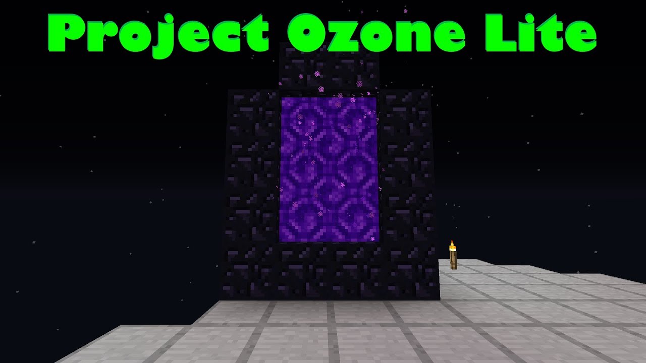 Minecraft Project Ozone Lite EP5 To Hell We Go (Minecraft A Modded ...