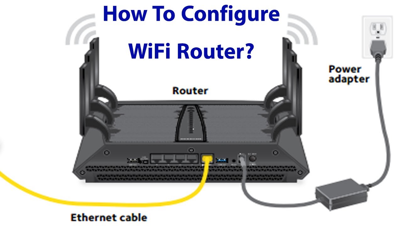 How to configure a router in 2 minutes - YouTube