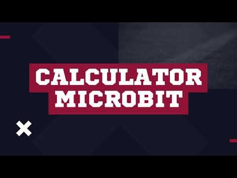 Calculator Microbit Tutorial! - YouTube
