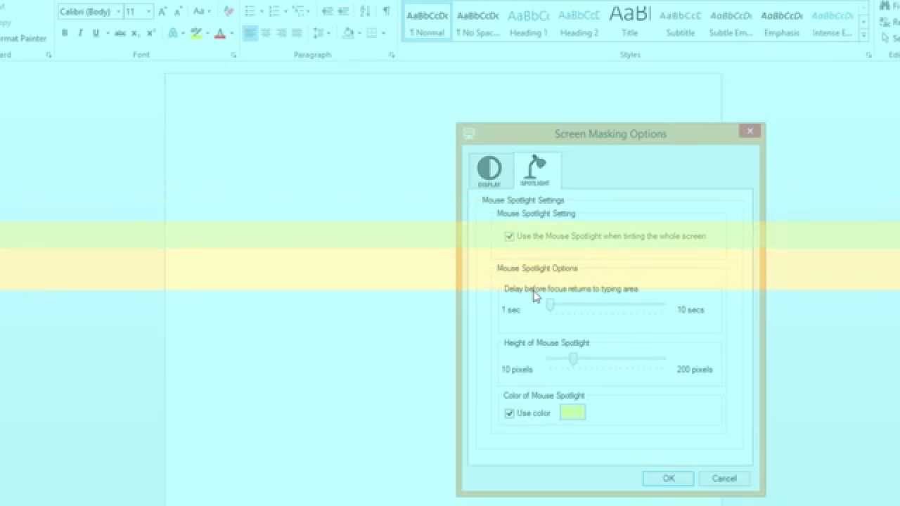 Read&Write for Windows Screen Masking Video Tour - YouTube