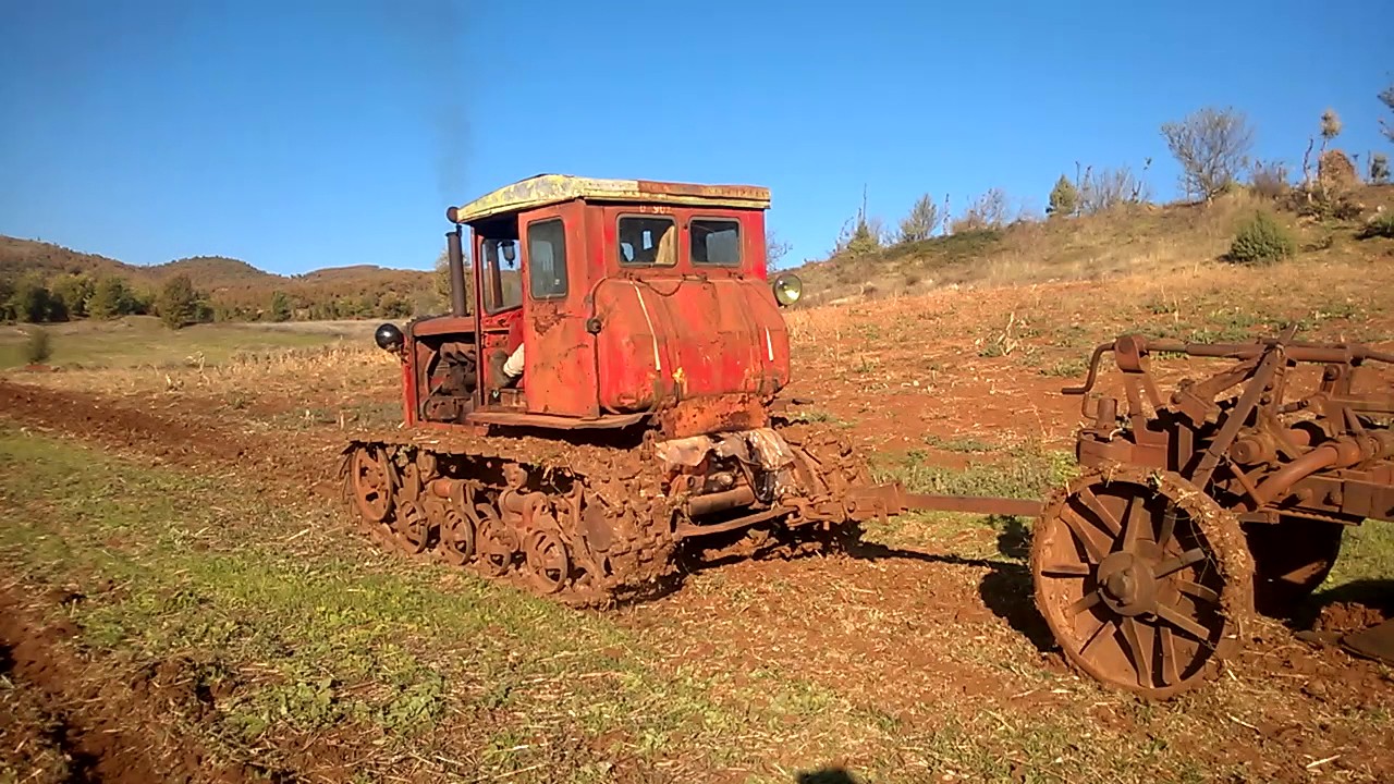 Dt 75 Old Tractor - YouTube