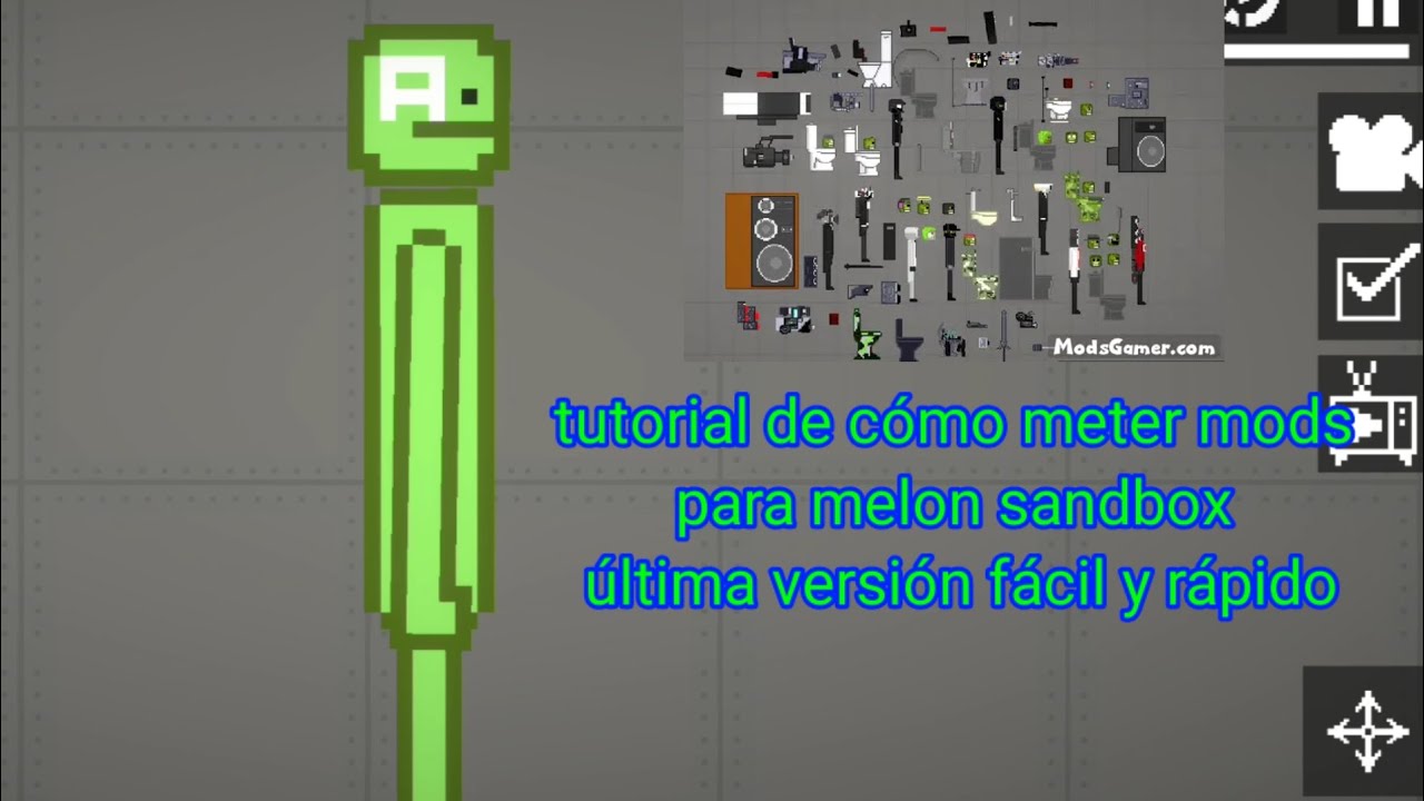 tutorial de cómo meter mods para melon sandbox última versión - YouTube