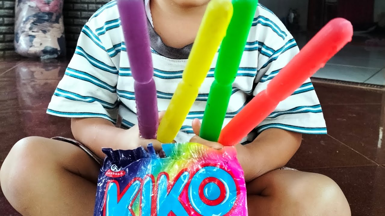 mukbang es kiko permen enak banget. jajan enak banget - YouTube