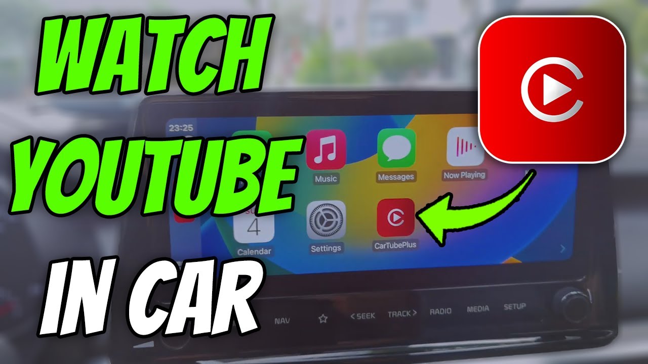 How to Watch YouTube in Car on CarPlay 🚗 Apple CarPlay Android Auto CarTube - YouTube