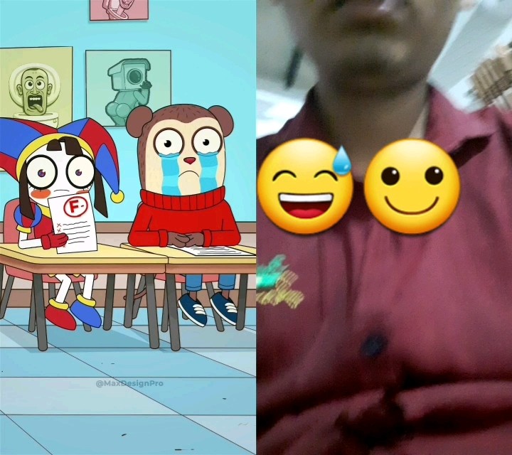 Max failed the class test #animation #memes #shorts - YouTube