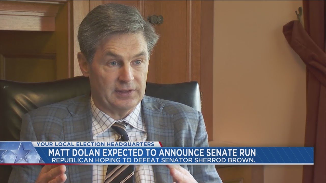 Report: Matt Dolan to run again for Senate in 2024 - YouTube
