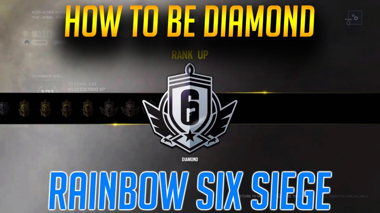 How To Get To Diamond - Rainbow Six Siege - YouTube