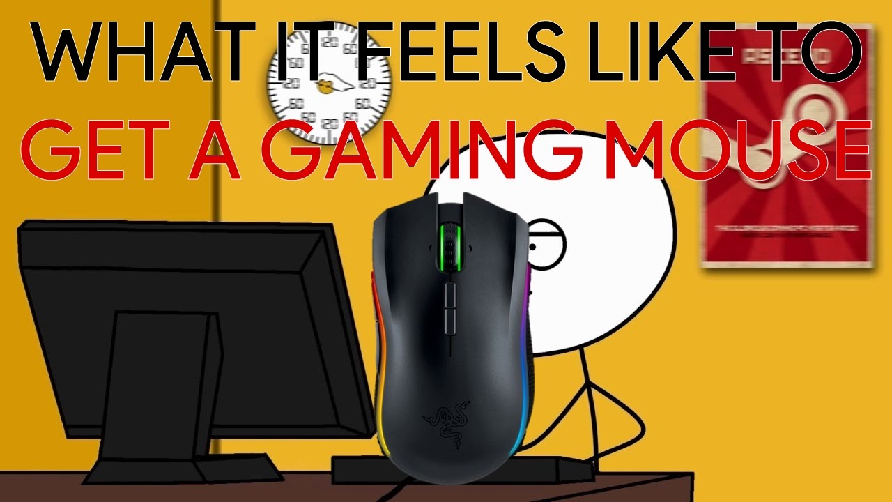 What it feels like to get a gaming mouse - YouTube