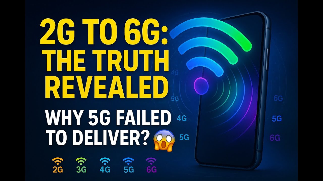 Why Wireless Technology Evolved: 2G to 5G (And Why 5G Failed to ...