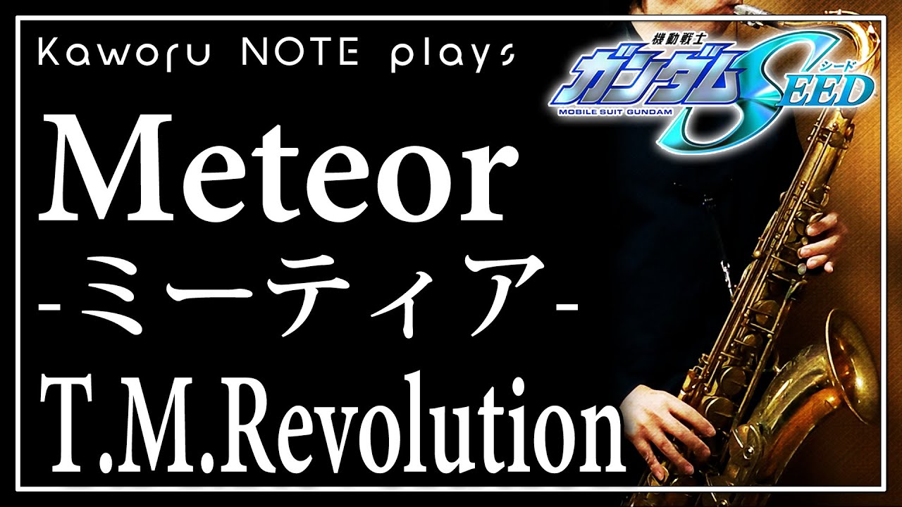 【T.M.Revolution】Meteor-ミーティア-（『機動戦士ガンダムSEED』挿入歌）【演奏してみた】 - YouTube
