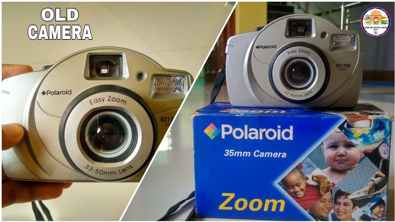 Polaroid Old 35mm Zoom Camera Unboxing And Review OLD Zooming Film ...
