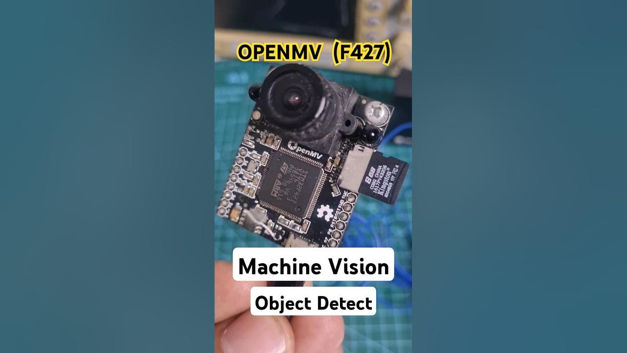 OpenMV Machine Vision (Object Dectect) #trending - YouTube