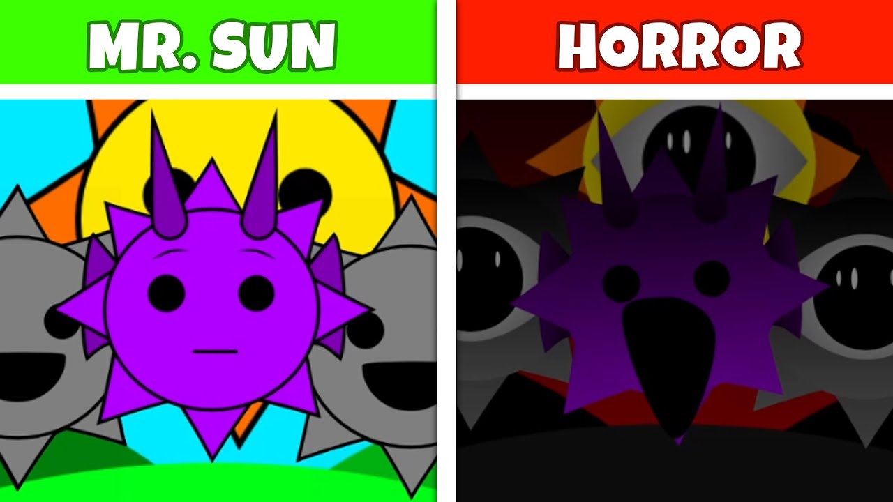 NEW UPDATE! Incredibox Sprunki Mr. Sun Mod VS Sprunki Mr. Sun Mod ...