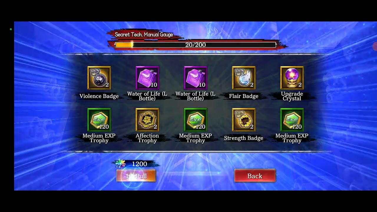 Fist of The North Star Legends Revive 6th Anniversary Raoh Secret Tech ...