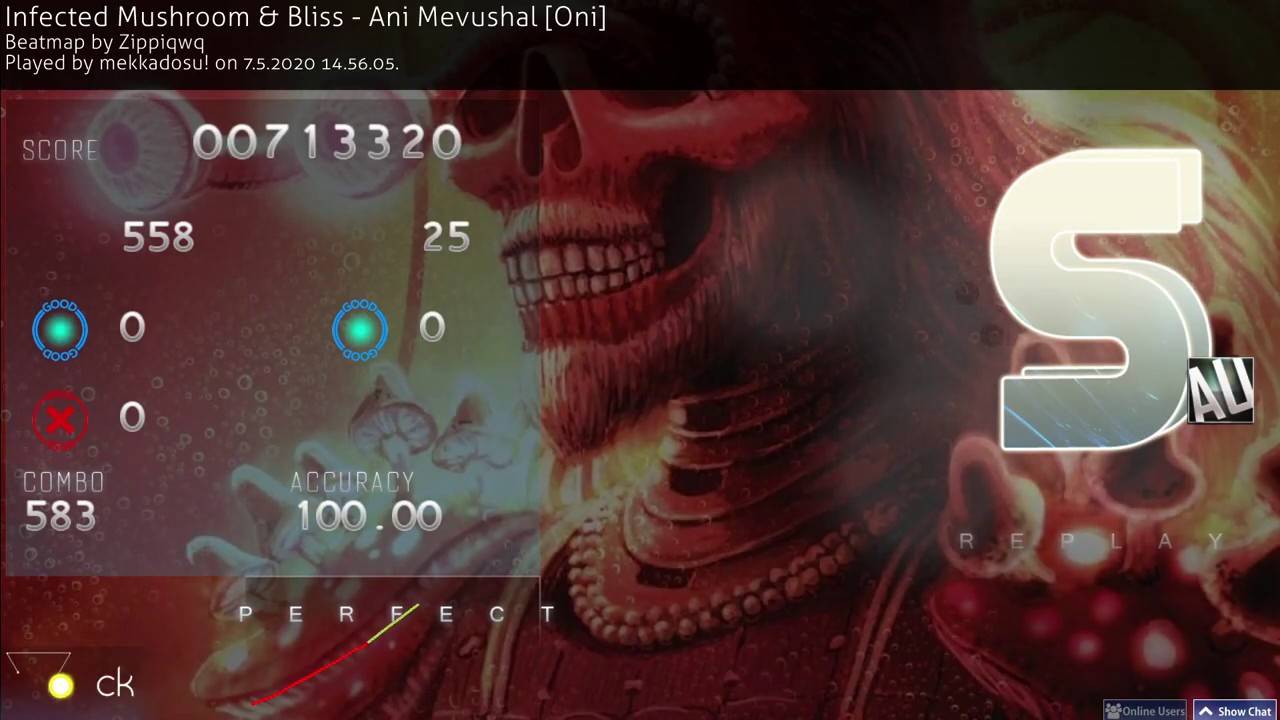 My first attempt at Taiko mapping | Ani Mevushal - Infected Mushroom ...