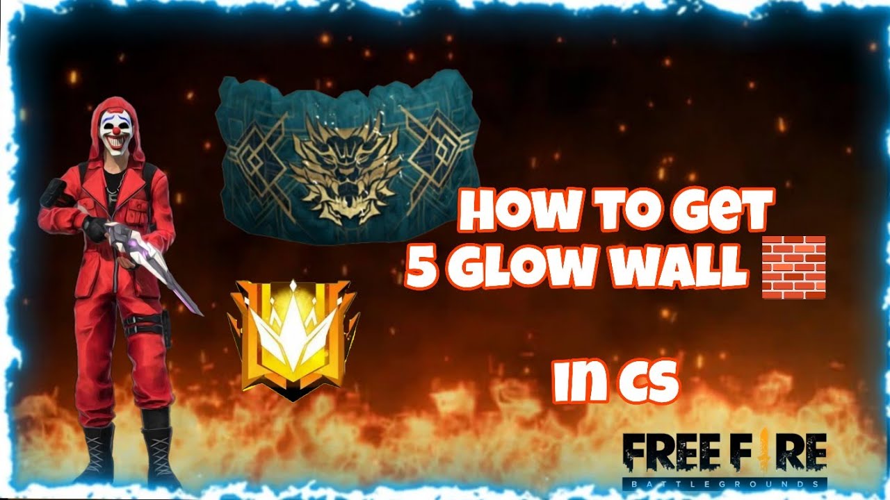 how to get free gloo wall in CS rank in free fire 🔥🧠👊#garenafreefire ...