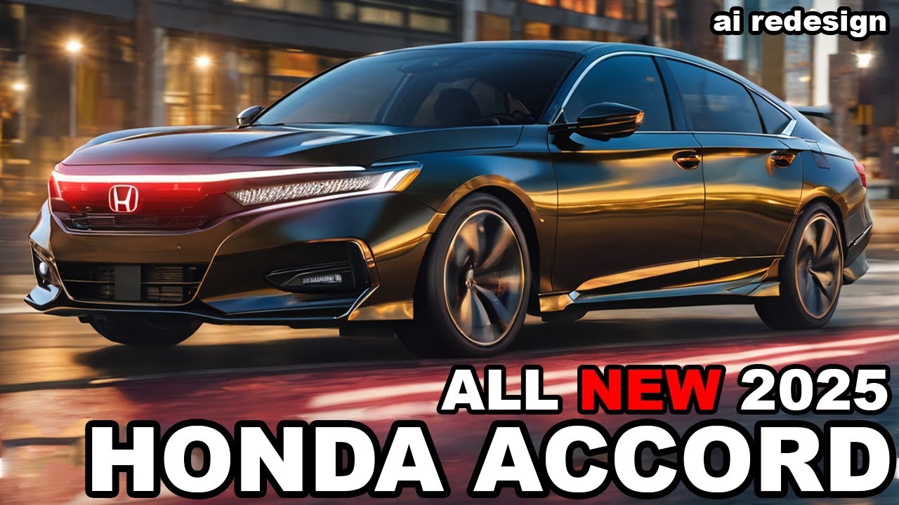 2025 Honda Accord Revealed - Ai Redesign The Best Mid-Size Family Sedan ...