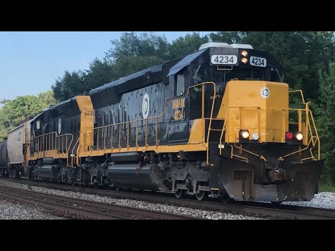 WAMX 4234 Leads Z808 through Terre Haute, IN - YouTube