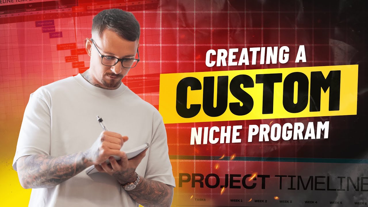 Creating A Custom Niche Program - YouTube