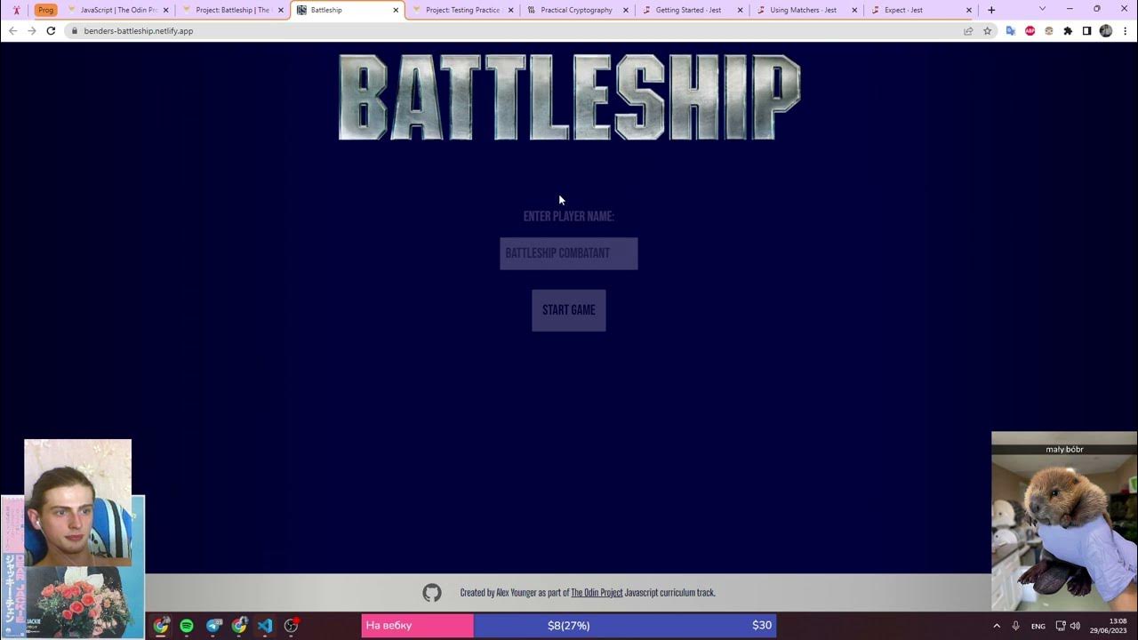 День 84, C2: 🟢Java script с 0 - Делаем морской бой - YouTube