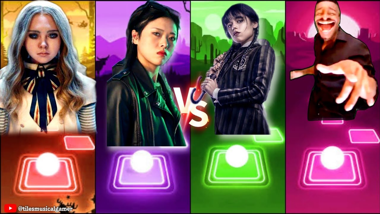M3gan Dance(Megan) vs Grepaxcherri vs Wednesday Dance(Addams) vs That ...