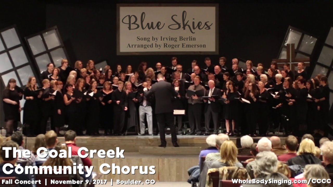 Blue Skies (The Coal Creek Community Chorus) - YouTube