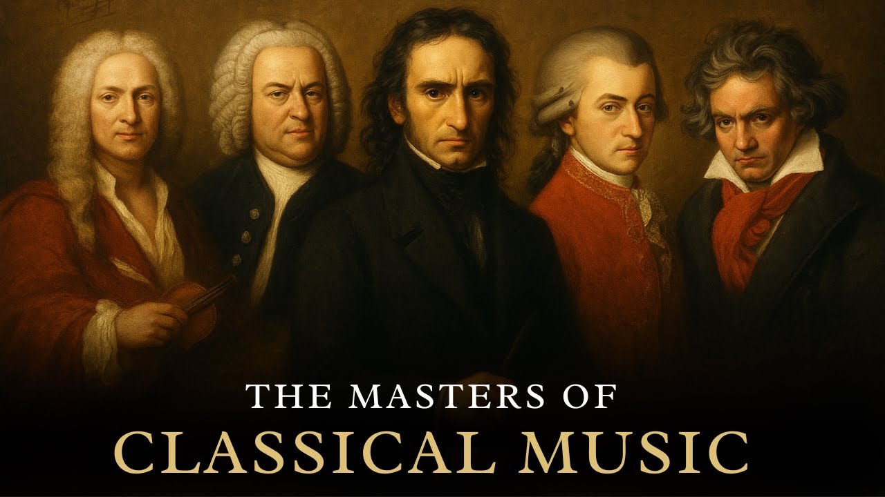 The Best of Classical Music History 🎻 Mozart, Vivaldi, Beethoven, Bach ...