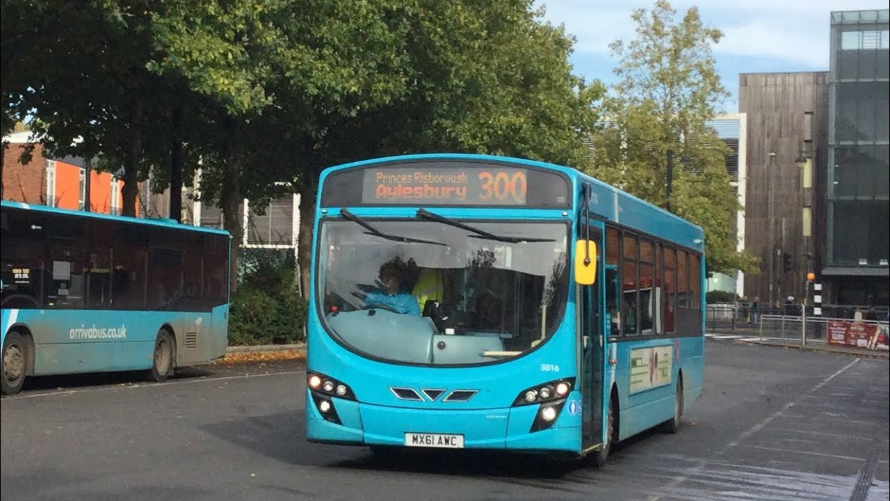 Arriva Beds & Bucks Wright Pulsar 2 3816 (MX61 AWC) On Route 300 To ...