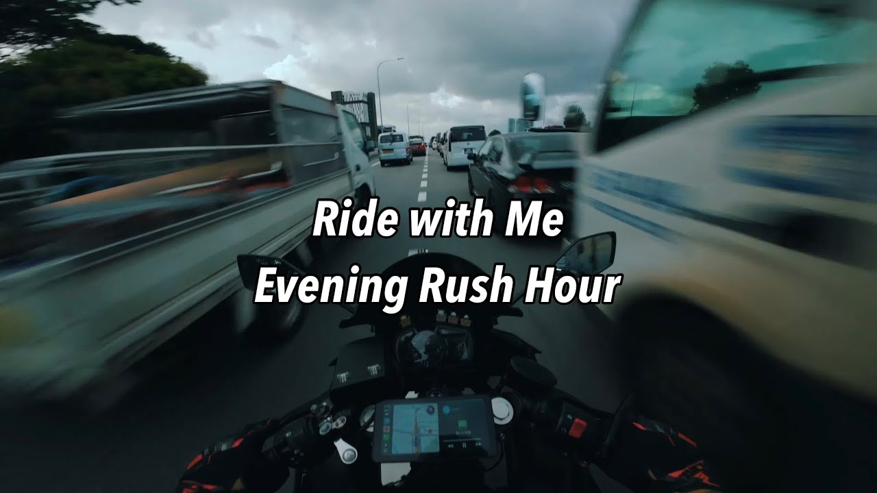 Rush Hour Ride | Kawasaki Ninja 400 Akrapovic POV [4K] DJI Osmo Action ...