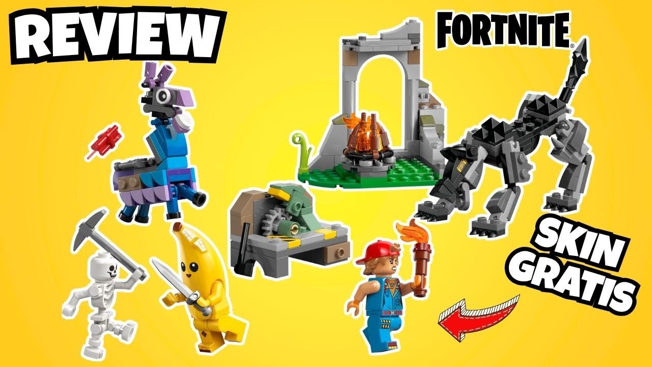 el MEJOR set de Lego Fortnite que puedes comprar! / Minifigs - YouTube