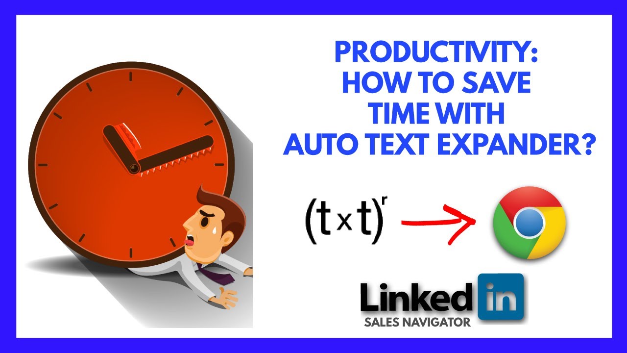 Productivity apps: how to save time with Auto Text Expander - YouTube