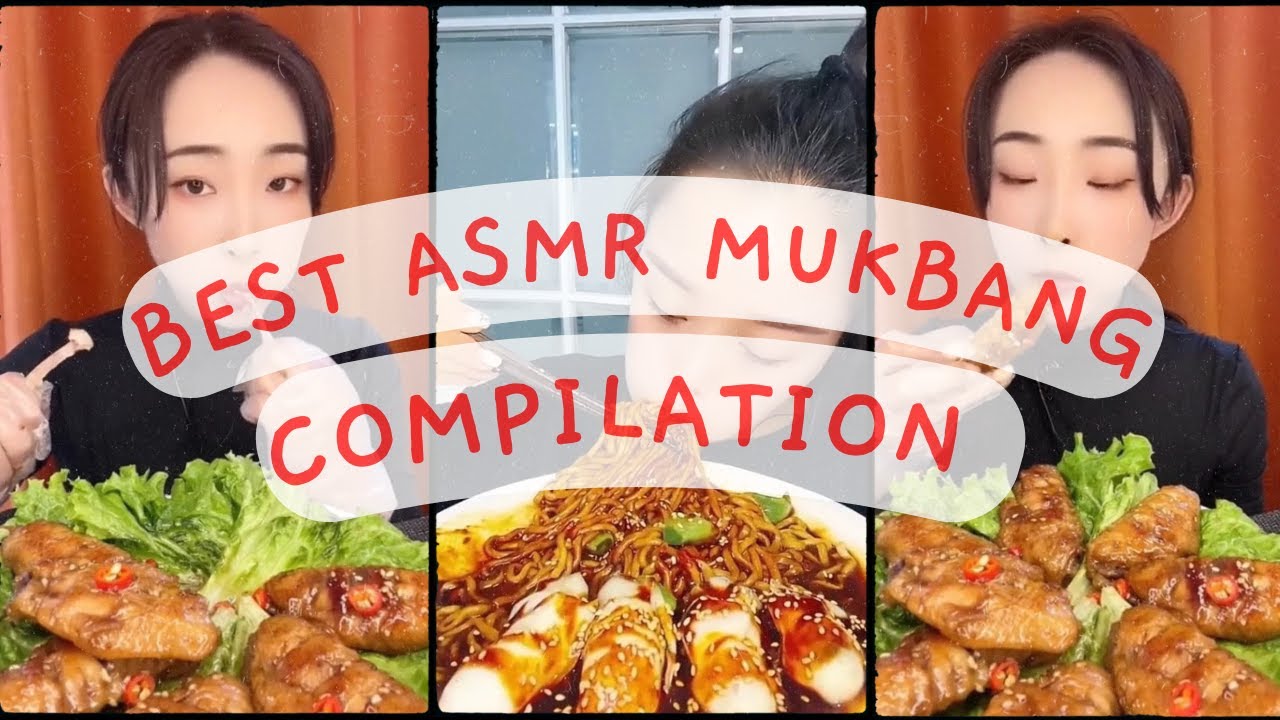 ASMR BEST MUKBANG COMPILATION #asmr #asmreating #asmrsounds - YouTube