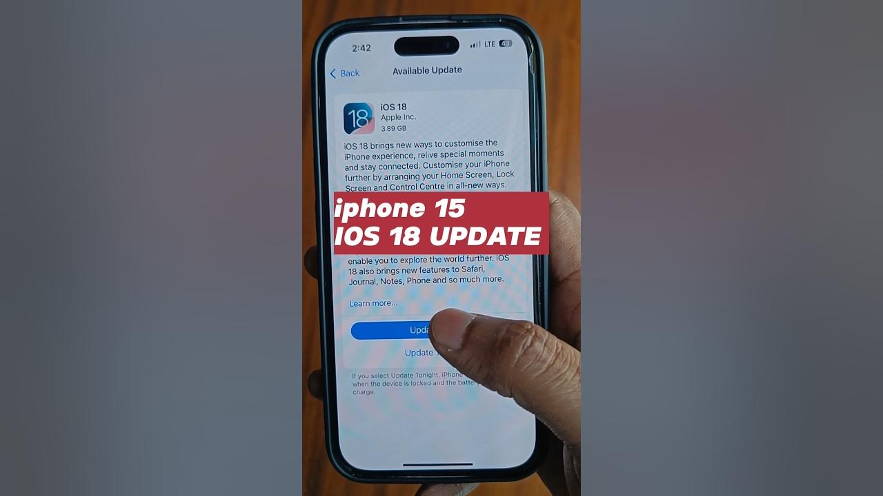 iphone 15 ios 18 update | iphone 15 update | ios 18 update #iphone #iphone15 #ios18 #ios18update ...