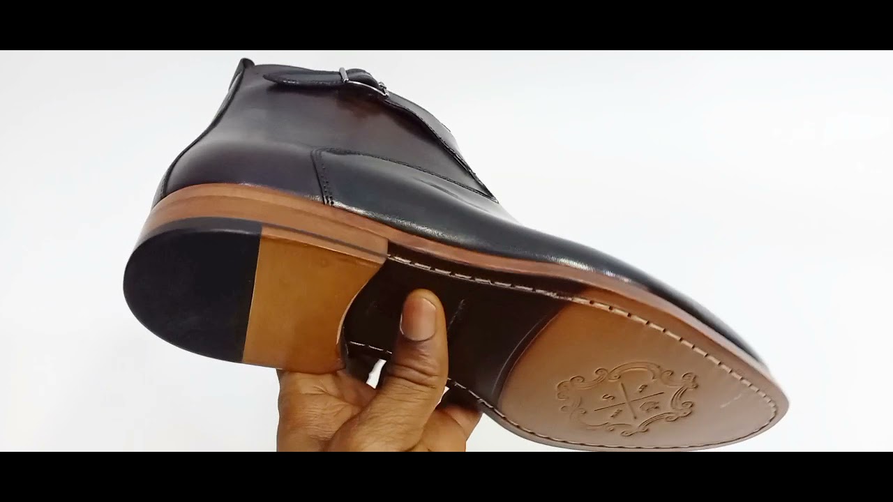 Coffee Calisto Italian Leather Dress Boot - YouTube