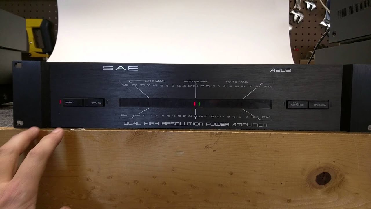 Sae a202 amplifier