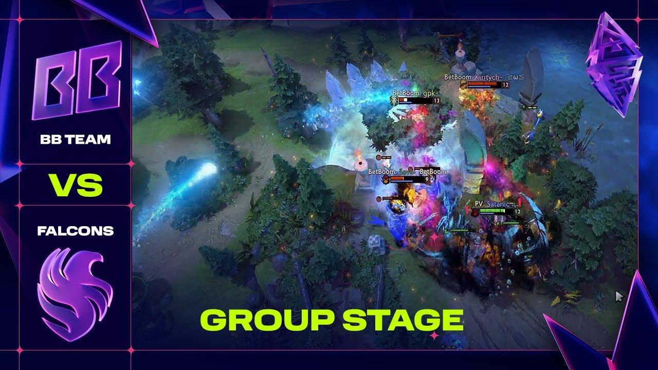 FALCONS vs BB TEAM - Official Highlights - BLAST Slam IV Dota 2 - YouTube