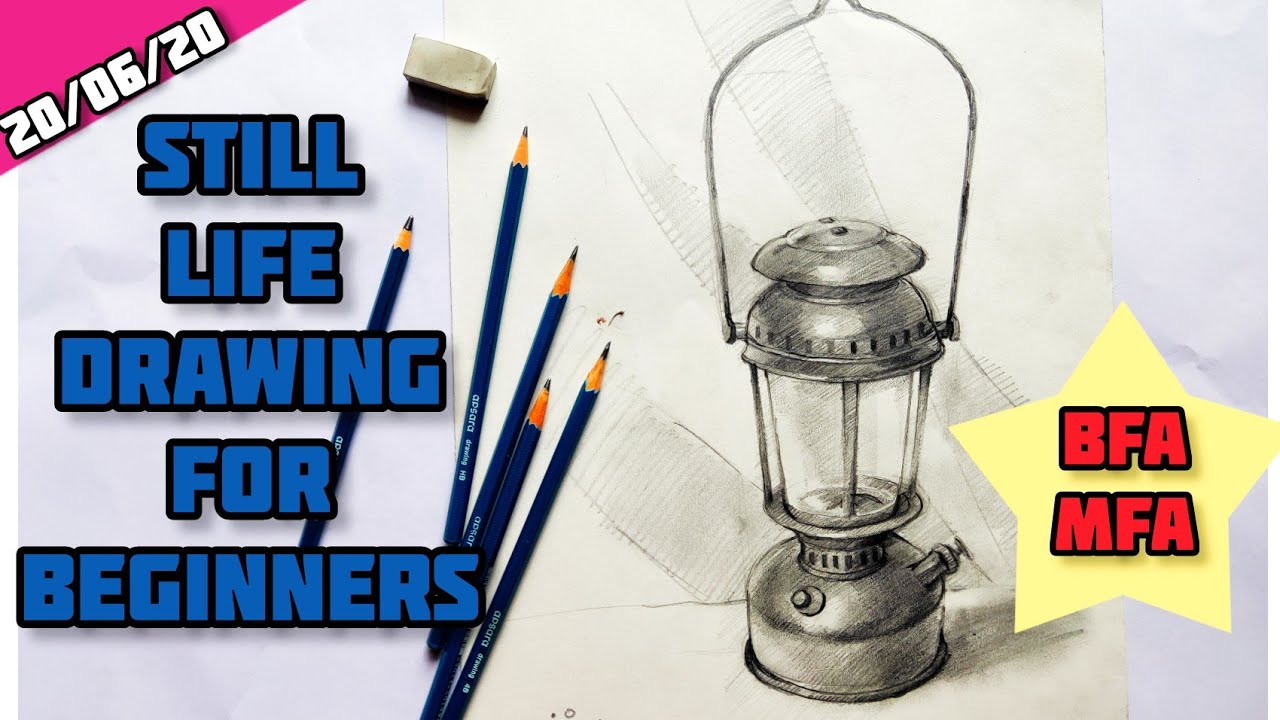 Still life drawing techniques for BFA/MFA#stilllife - YouTube