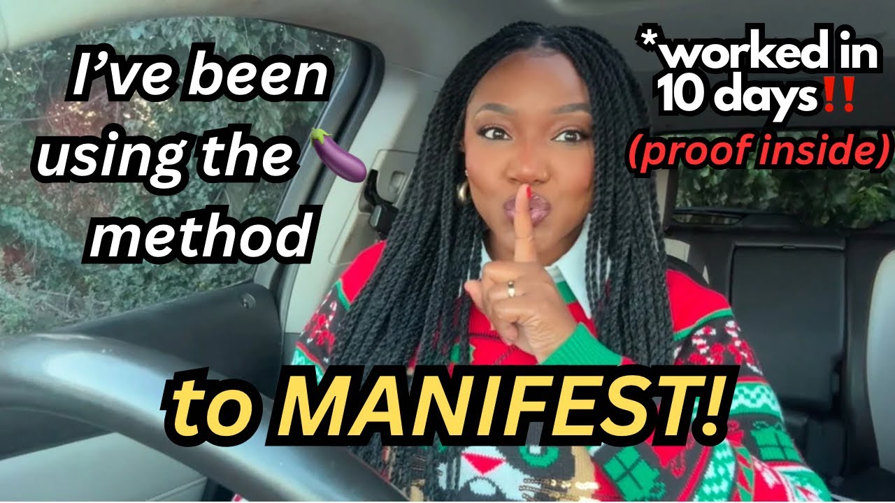 it MANIFESTED in 10 days using this method! *proof inside* - YouTube