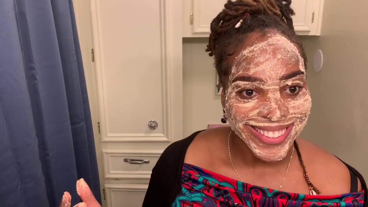 How to make a Grapefruit & Oatmeal Face Mask ( DIY ) - YouTube